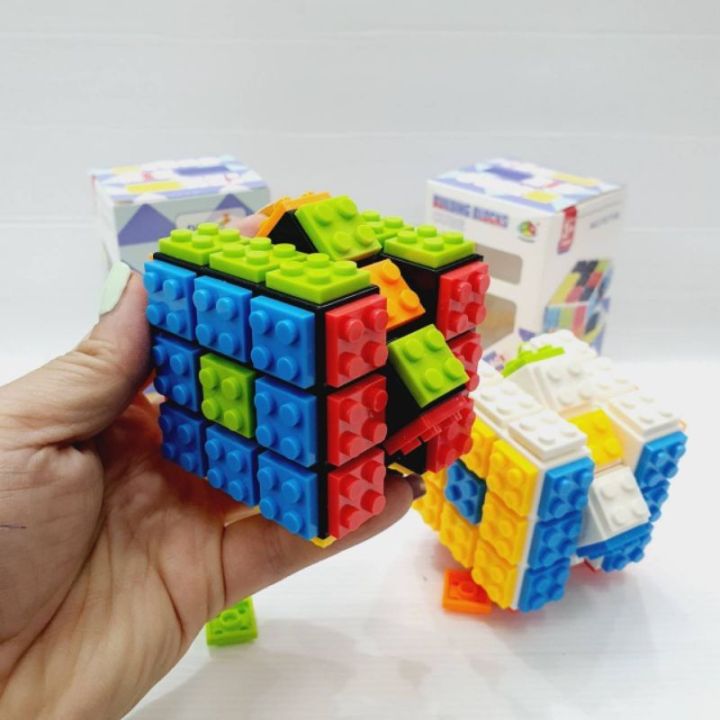 รูบิค เลโก้ Rubix Lego 3*3 ของเล่นสุดฮิต แบบใหม่ ขายดีสุดๆ | Lazada.co.th