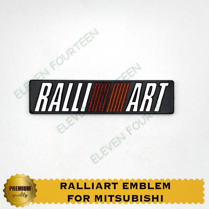 RalliArt 3D Metal Emblem Badge Decal for Mitsubishi - Stick-On | Lazada PH