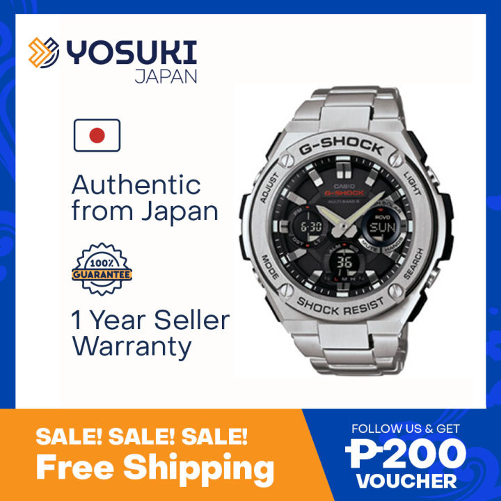 CASIO G-SHOCK GST-W110D-1AJF GST-W100 Series Wrist Watch For Men from YOSUKI JAPAN | Lazada PH