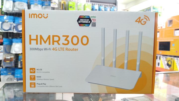 IMOU HMR300 High-Speed 300Mbps 4G LTE Wi-Fi Router with Sim Card Slot ...