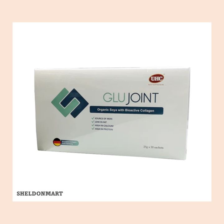 [EXP: 08/2024] GLUJOINT MIXED ORGANIC SOY MILK With BIOACTIVE COLLAGEN ...