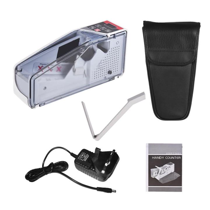 Portable Mini Handy Money Counter Bill Counting Machine with LED ...
