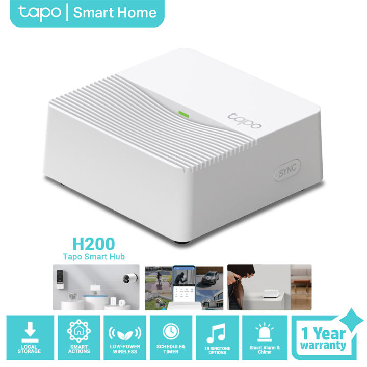 Tp Link Tapo H200 Smart Hub With Built In Chime Connect Up To 64 Smart