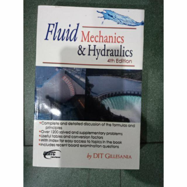 Fluid Mechanics and Hydraulics Gillesania | Lazada PH