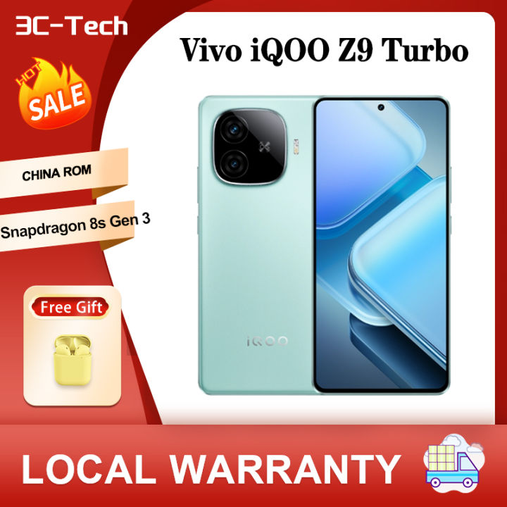New VIVO IQOO Z9 Turbo China ROM Phone Snapdragon 8s Gen 3 6.78Inch AMOLED 144Hz 50MP Rear ...