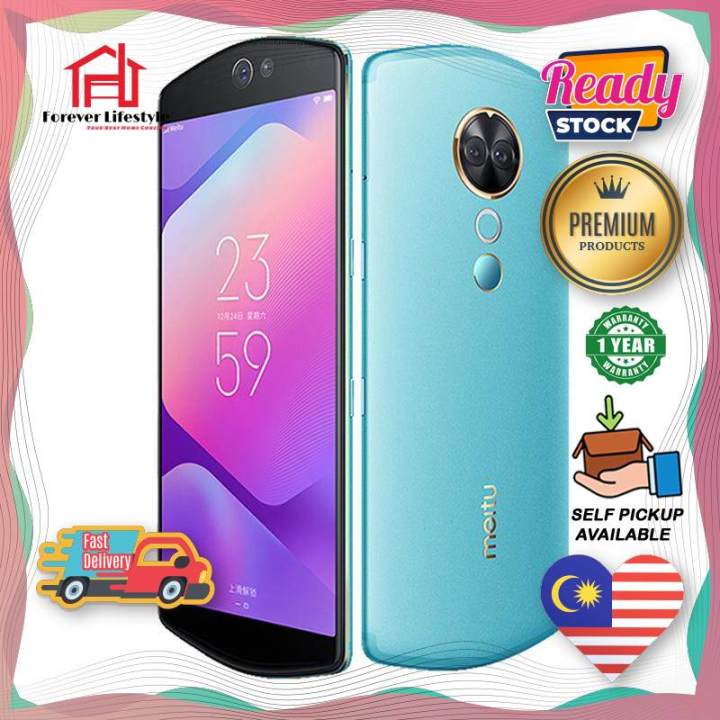 MEITU T9 LATEST DUAL FRONT & BACK CAMERA 6G+128GB (FREE ORIGINAL MEITU ...