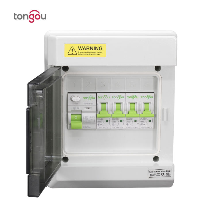 High-quality Consumer Unit IP66 6 Ways Fuse Box Switch Box Fitted with ...