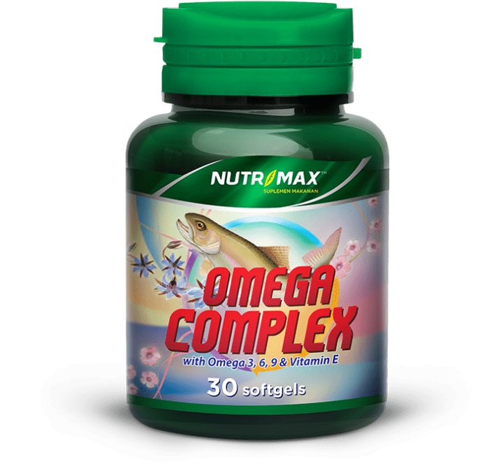Omega Complex Nutrimax 30 & 60 Softgel | Lazada Indonesia