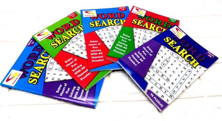 1 Piece Word Search Crossword Puzzle Books Good for adult and kids Word ...