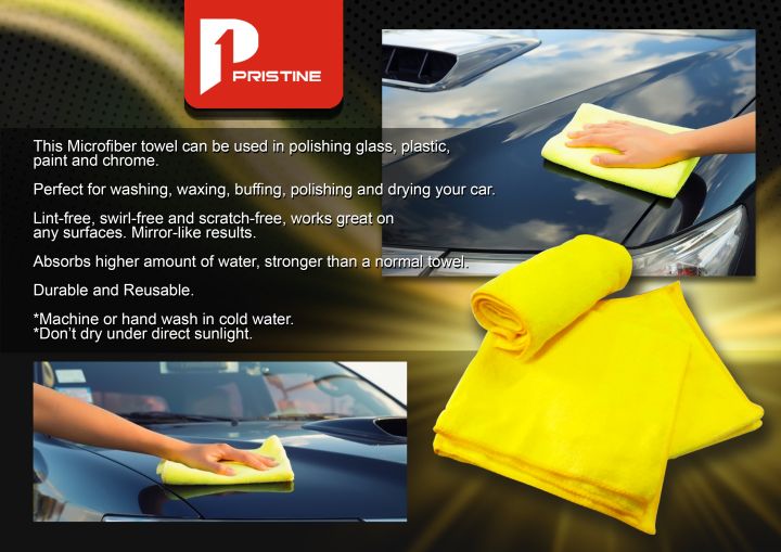 Pristine Microfiber Cloth | Lazada PH