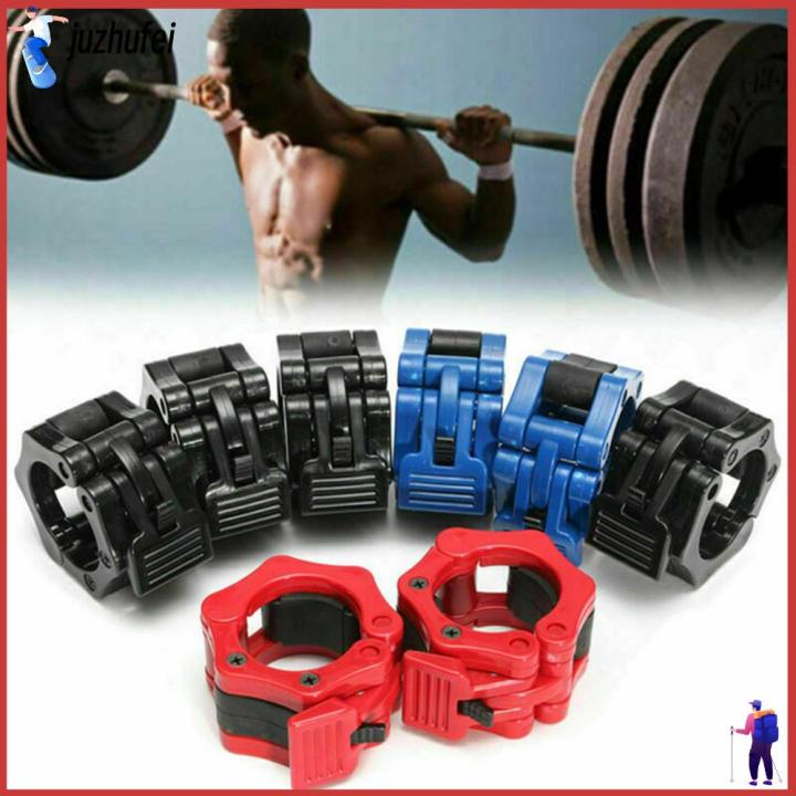 1 pair/2Pcs 25mm/50mm Barbell Locks Olympic 1 2 Dumbbell Clips Barbell ...
