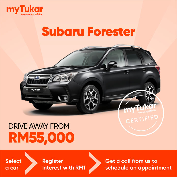 Subaru Forester — Register your interest with just RM1 | Lazada