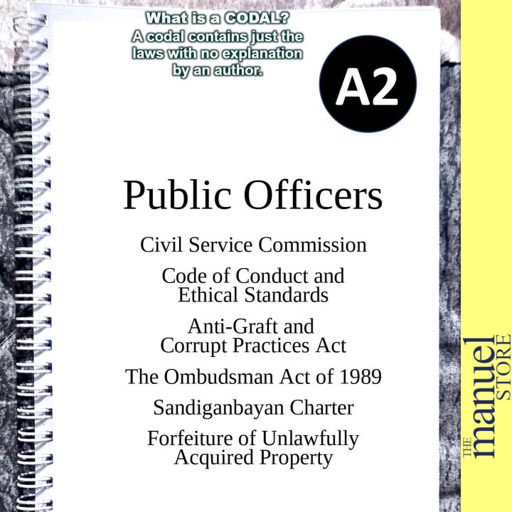 Codal Notebook (2023) - Political Laws - 1987 Constitution of the ...