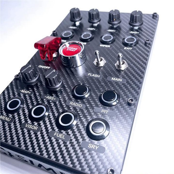 SIMDT Button Box Sim Racing Central Control Button Box for American ...