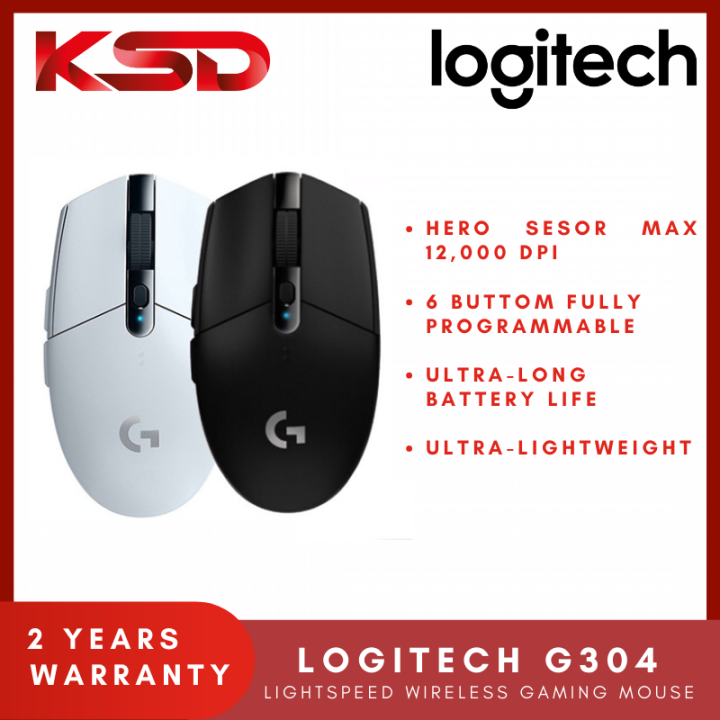 Logitech G304 LIGHTSPEED WIRELESS GAMING MOUSE | Lazada