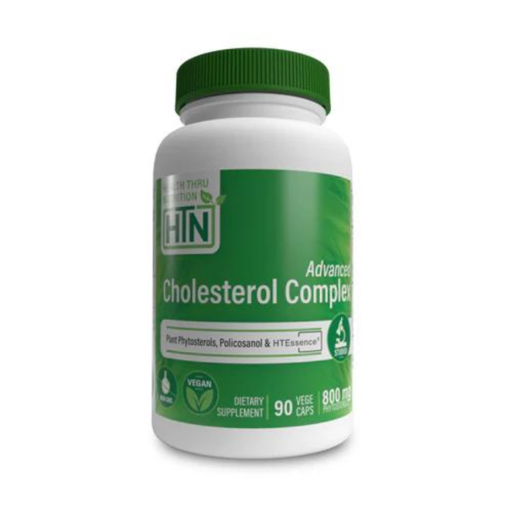 Health Thru Nutrition Advanced Cholesterol Complex 800mg 90 Vegecaps ...