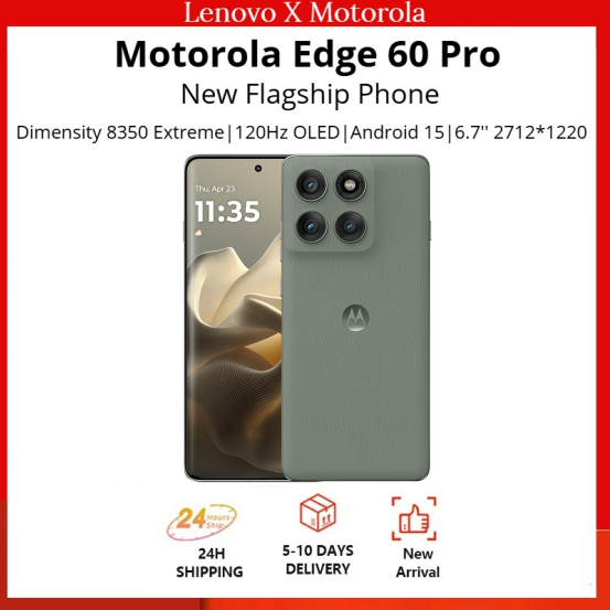 【Free Moto Buds】Motorola Edge 60 Pro Dimensity 8350 Extreme 1.5K ...