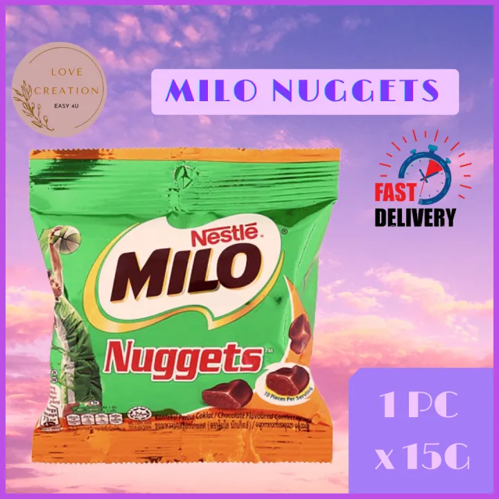 Milo Nuggets Nestle 15g Fun Pack | Lazada