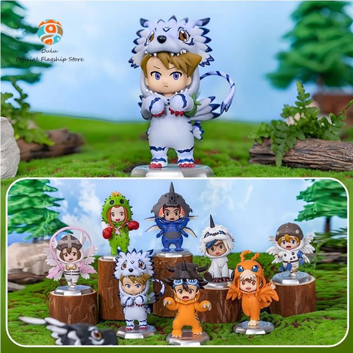 Digimon Adventure Anime Figure Blind Box Digimon Seraphiwomon Garurumon ...