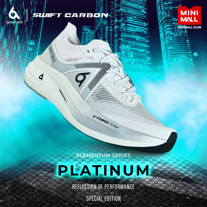 รองเท้าวิ่ง [APEX BEAT SWIFT] รองเท้าออกกำลังกาย หนังผ้า AURA MESH มา ...