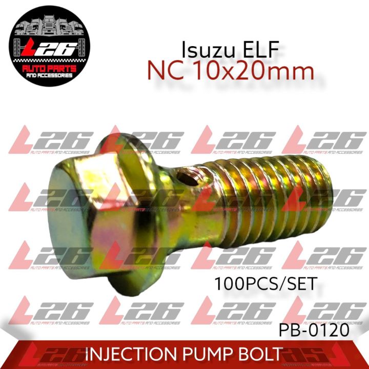 Isuzu Elf INJECTION PUMP BOLT NC 10x20mm PB-0120 | Lazada PH