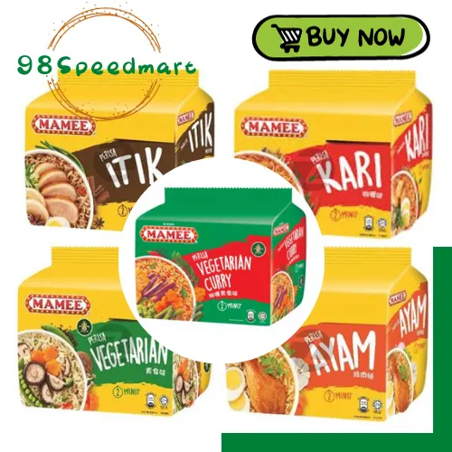 [98] Mamee Premium Mee Instant Noodles 75gm x 5pkt | Lazada