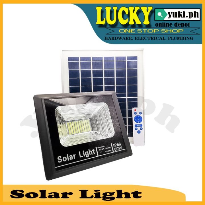 Solar Light W/ Panel 40w, 60w, 120w | Lazada PH