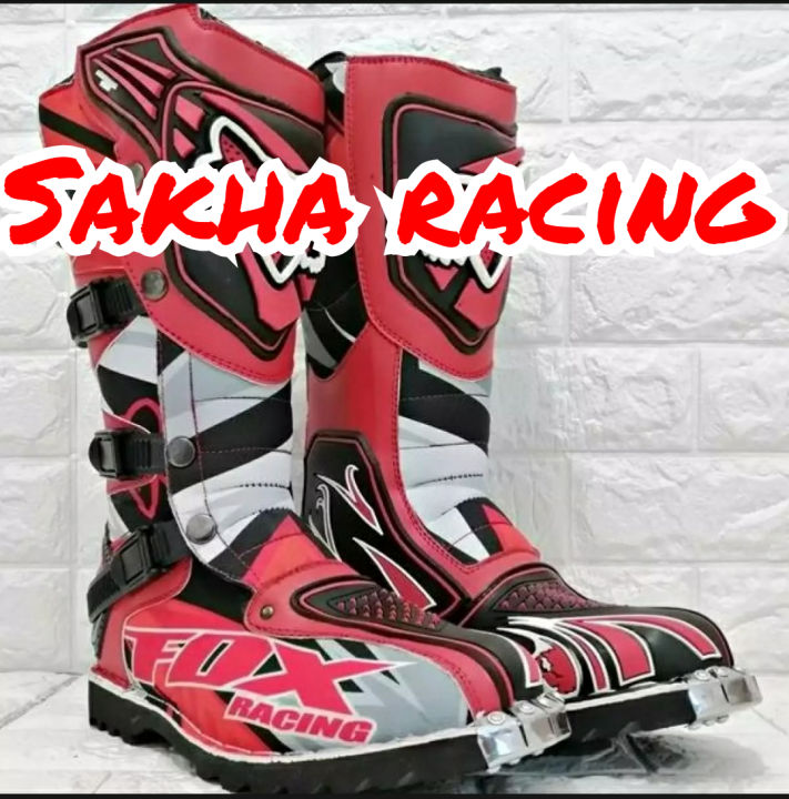 Sepatu Cross Fullprint Besi - Sepatu Trail Motocross - Sepatu MX ...