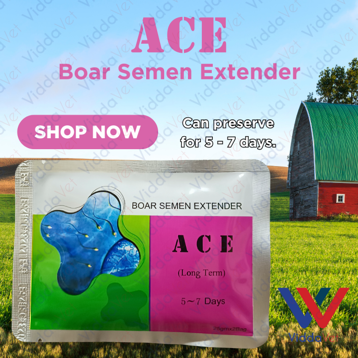 1pc Boar Semen Extender 5-7 days Ace boar medium term Boar semen for ...