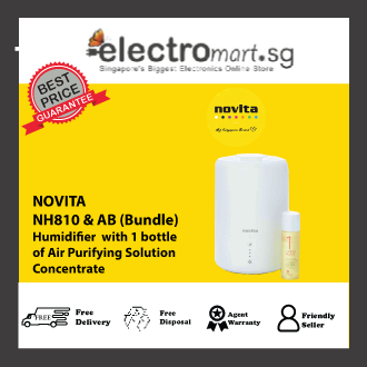 Novita NH810 & AB Humidifier with 1 bottle of Air Purifying Solution ...