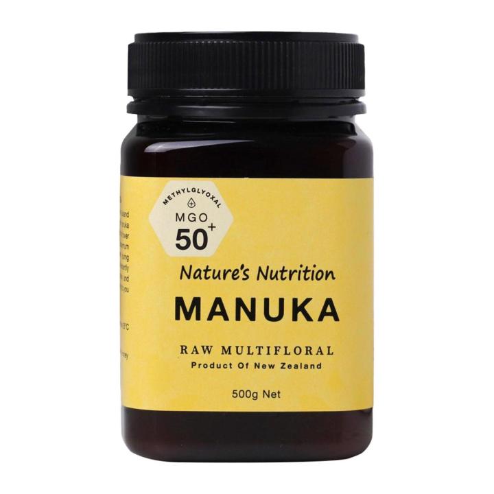 Nature's Nutrition MGO 50+ raw manuka honey 500g from New Zealand ...