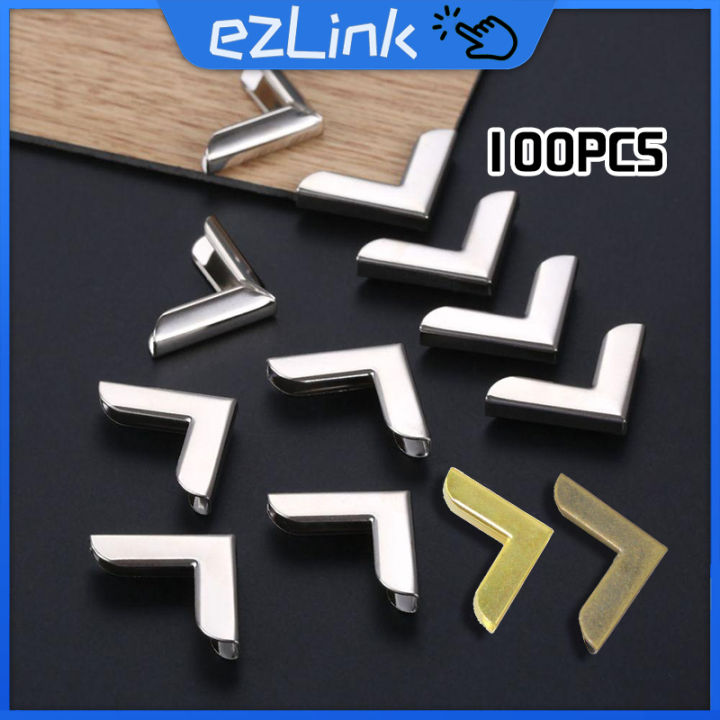 100Pcs Metal Corner Corner Protectors Corner Brackets For Furniture ...