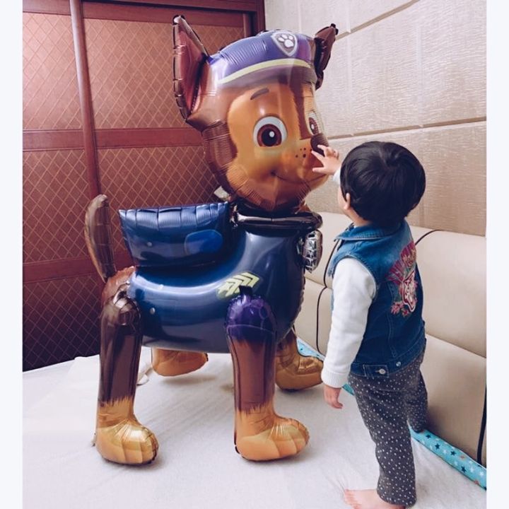 Paw Patrol Anime Aluminium Balloon Children Birthday Party Holiday ...