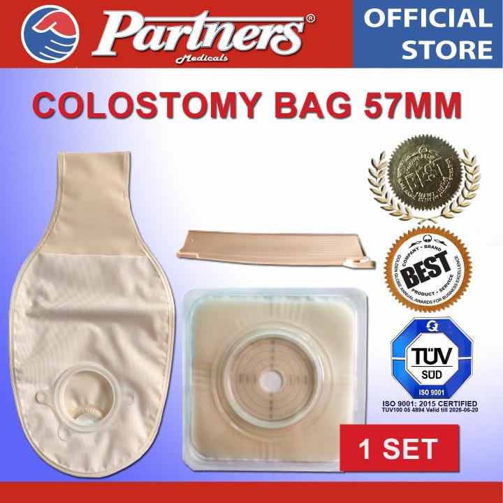 PARTNERS COLOSTOMY BAG 57MM (1 set) | Lazada PH