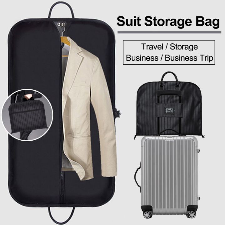 SG STOCK Premium Coat Carrier Bag Business Trip Suit Storage Bag ...