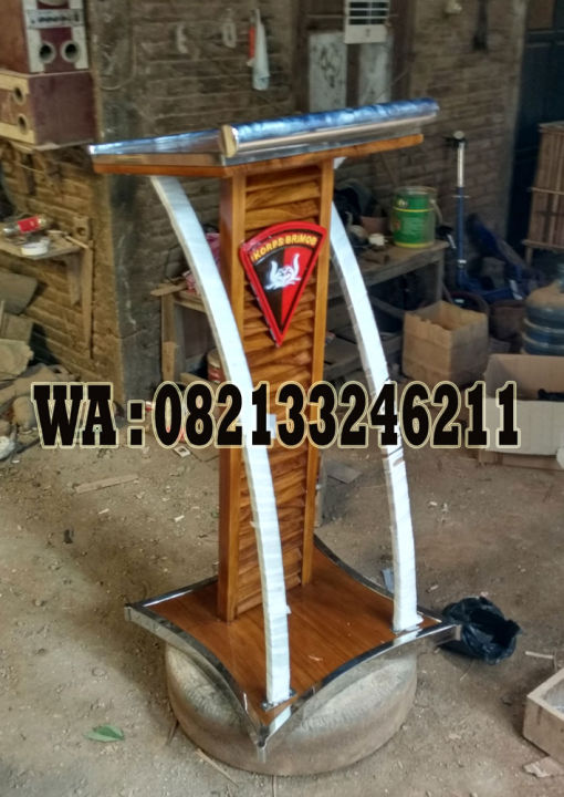 Podium Minimalis Stainless Model Krepyak Brimob Bali | Lazada Indonesia