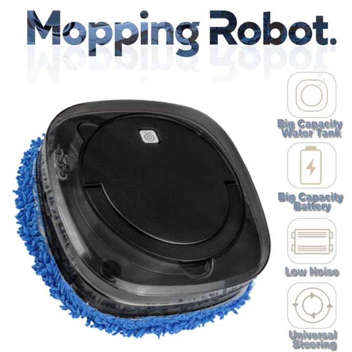 Household Intelligent Ultra-Quiet Mopping Robot Smart Rechargeable Wet ...