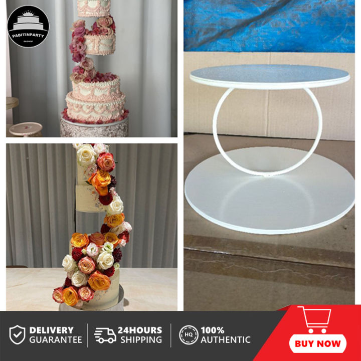 Metal Hoop Tier Cake Spacer Separator Party Wedding Ceremony Cake ...