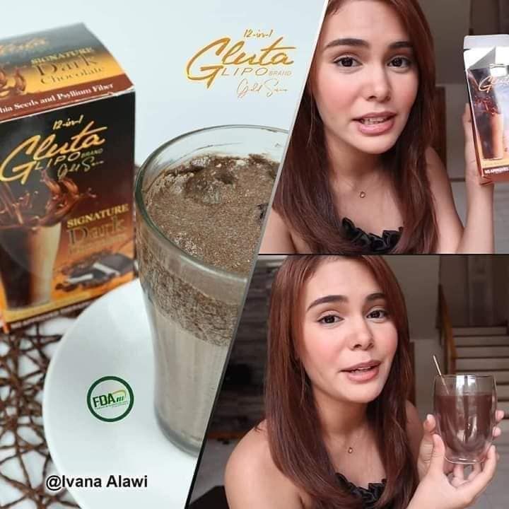Gluta Lipo Gold Series (Choco, Coffee, Watermelon and Red Ice Tea ...