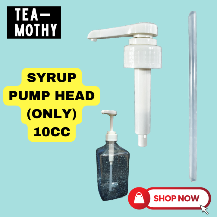 Bottle Pump Pressure Nozzle Syrup 10cc | Plastic Pump Head Syrup ...