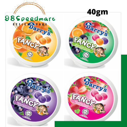[98] Darry's Fancy Fruit Drop Candy 40g (4 Flavors) | Lazada