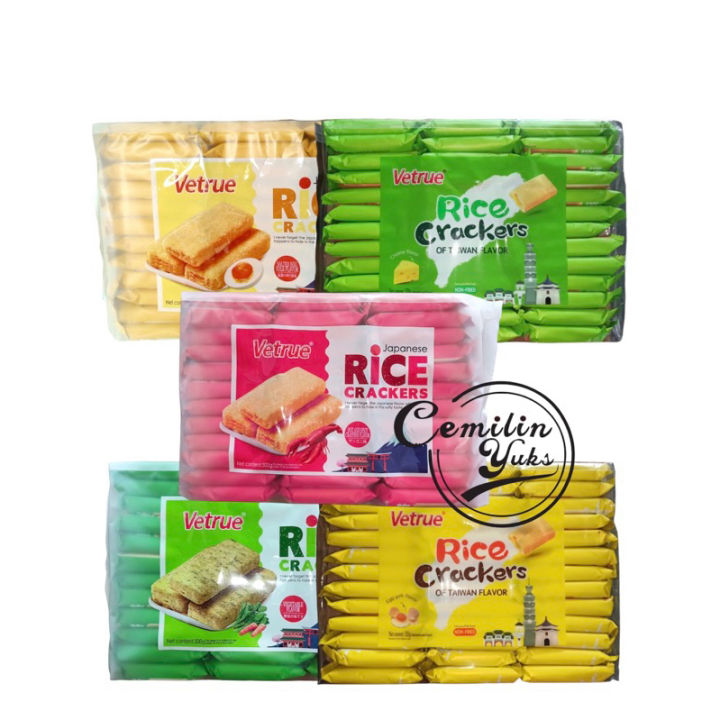 Vetrue Rice Crispy Crackers 300g Vetrue Rice Crispy Crackers Vegetable ...