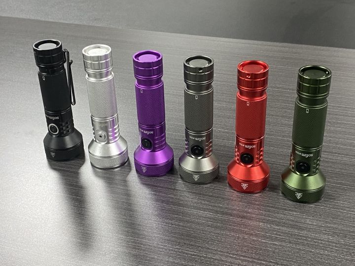 Sofirn New Color IF22A 21700 USB C 3A Rechargeable Powerful LED Torch ...