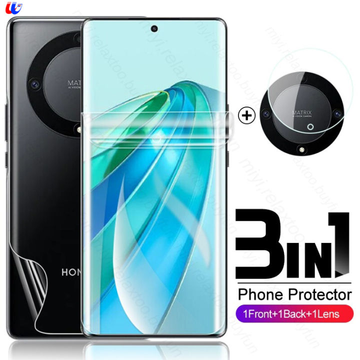 Front Back Soft Hydrogel Film for Honor X9a 5G Screen Protector Not ...