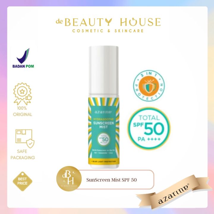 AZARINE Sunscreen Mist SPF 50 PA++++ | Spray | Lazada Indonesia