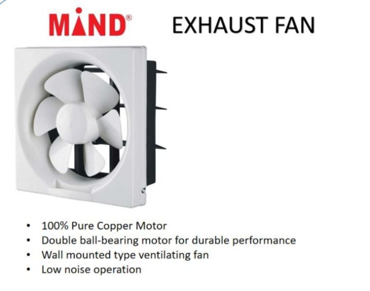 MIND EXHAUST FAN 8"/10”/12” WALL TYPE / VENTILATING FAN / KIPAS ...