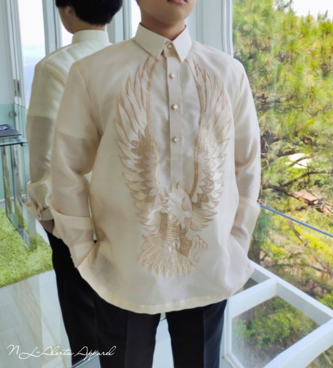 BARONG FOR MEN WITH COLLAR | Lazada PH