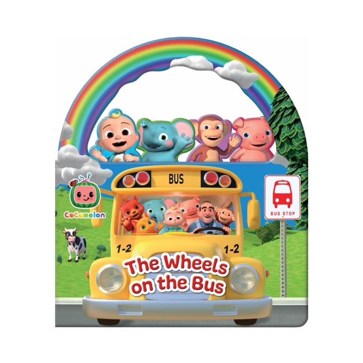 Cocomelon The Wheels on the Bus Board Book To Read & Sing Along For ...