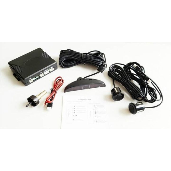 SENSOR PARKIR MUNDUR MOBIL LUXIO 2 TITIK HITAM LCD RADAR DISPLAY ...