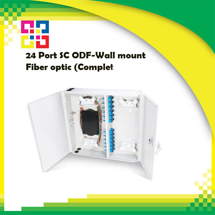 B1-WM24-SCSM 24 Port SC ODF-Wall mount Fiber optic (Complete set ...